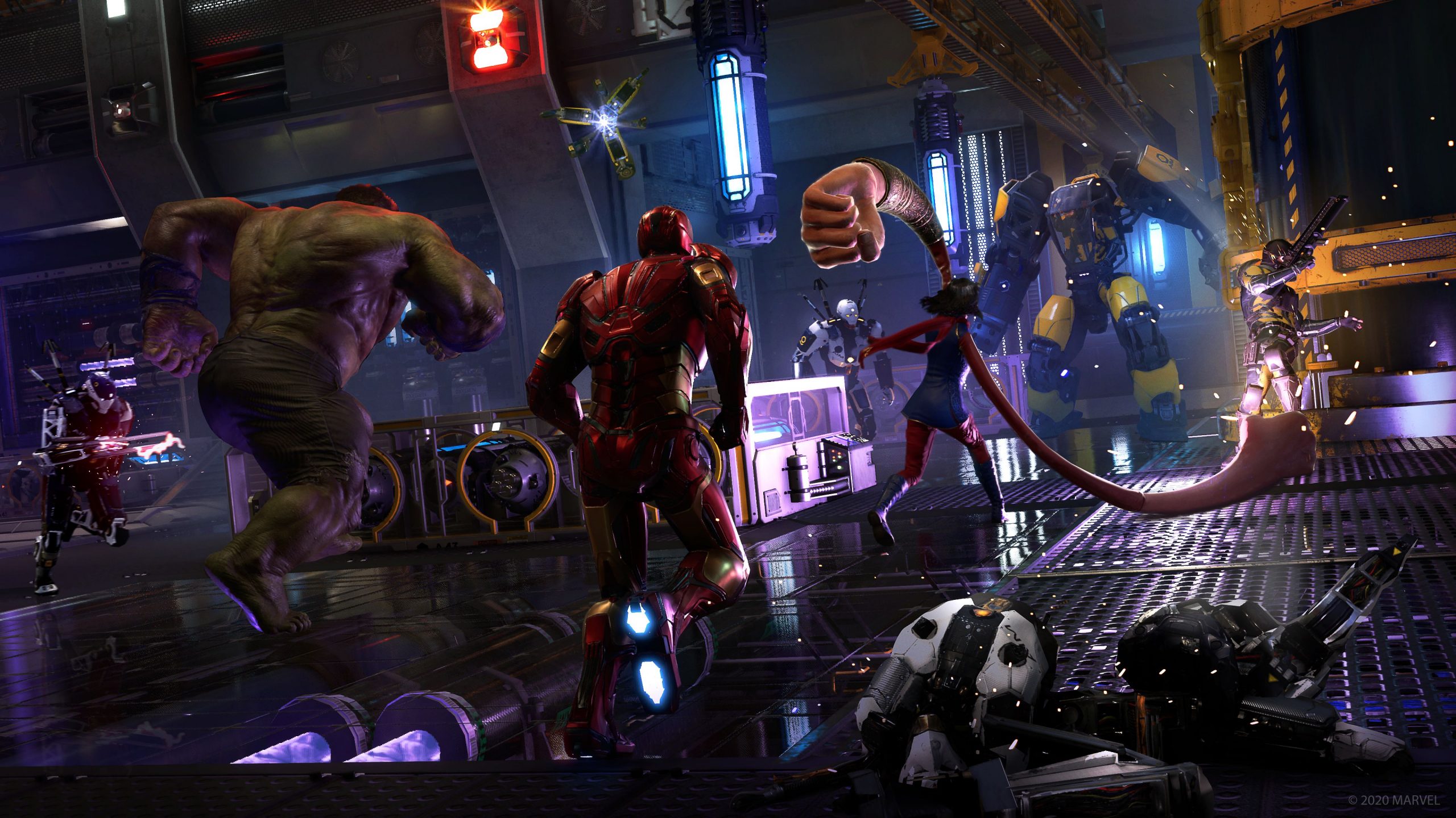 'Marvel's Avengers' Dev Stream Teases Inhumans, AIM Lab Update, Loot ...