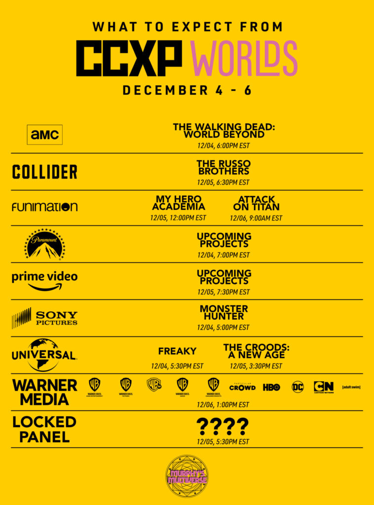 What to Expect from CCXP Worlds - Murphy's Multiverse