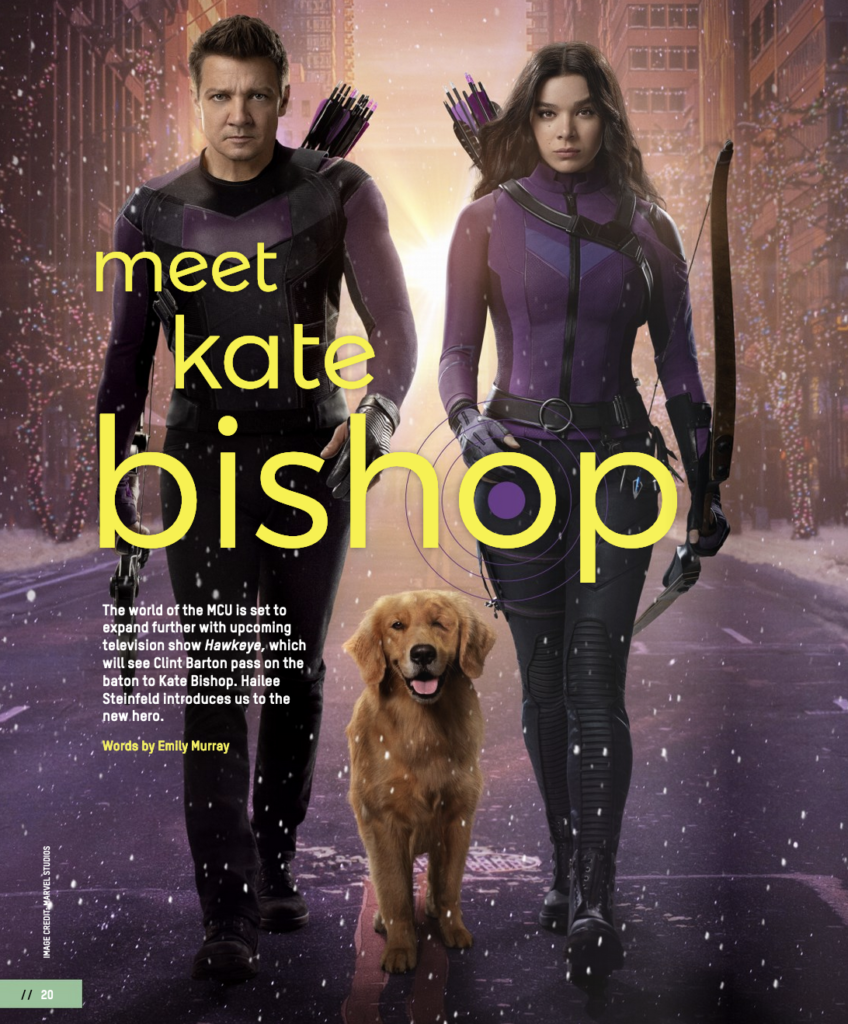 Closer Look at New 'Hawkeye' Costumes Offered in Magazine Cover ...