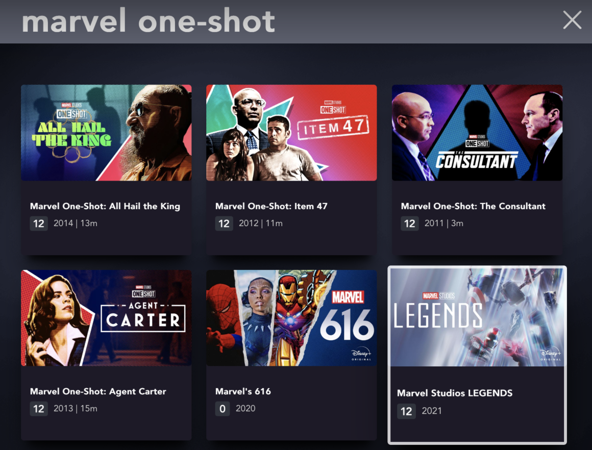 Disney+ Added All Marvel Studios One Shot - Murphy's Multiverse