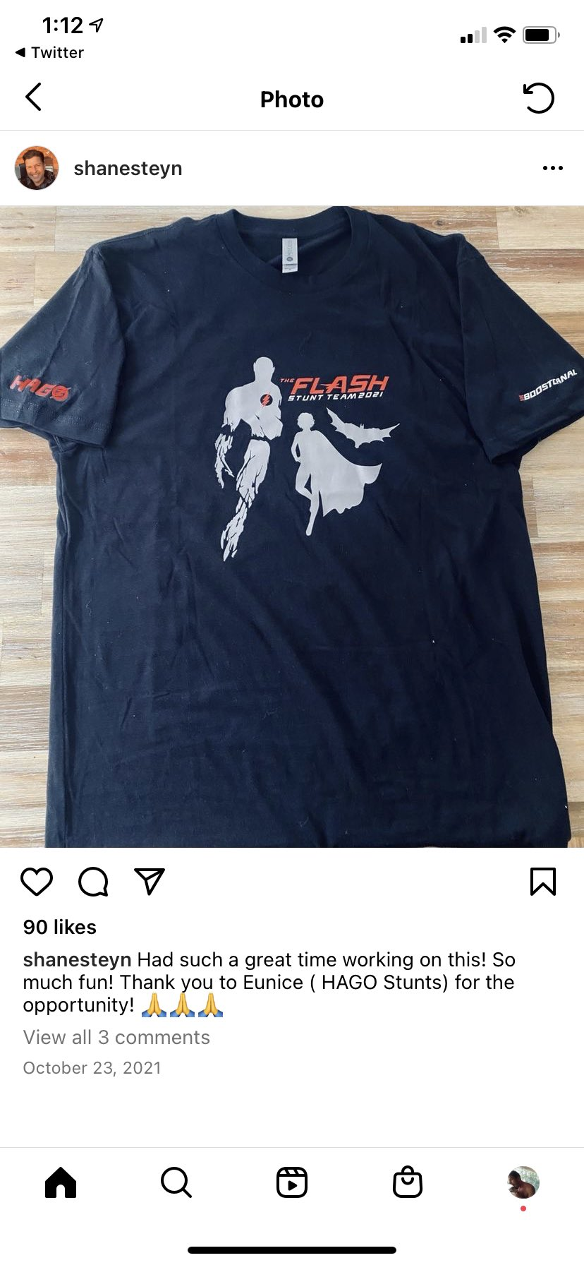 New 'The Flash' Stunt Crew Shirt May Tease Movie's Villain - Murphy's ...